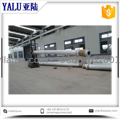 15m 18m 20m 25m 30m 35m football gymnasium field Q235 galvanized LED High Mast Light Pole with lifting system supplier