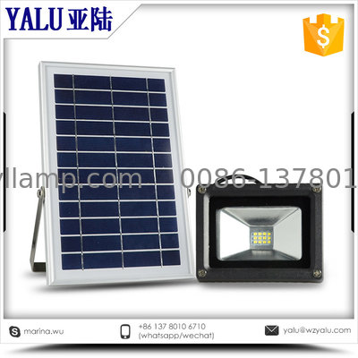 N500A hot new design waterproof sunshine powered 6V*6W solar flood light 12 leds supplier