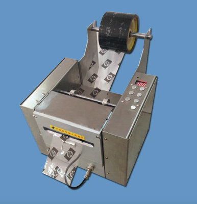 China Factory ZCUT-120 Electric Packing Tape Dispenser for Adhesive Tape/ Industrial Tape Dispenser Machine CE Silver