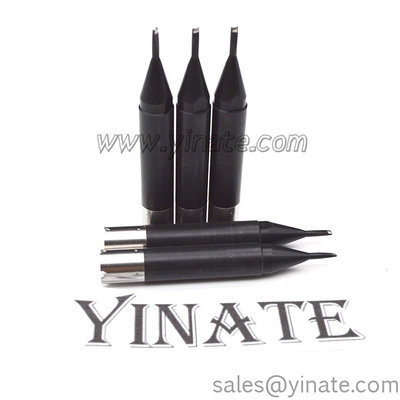 NEW Long Life Black chromium L2D-S1 Robotic Soldering Iron Tips for Japan Unix Soldering Robot Unix Cross Bit Solder Tip
