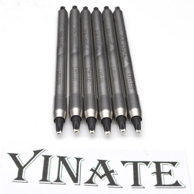 AC48V - 101mm Long Life Apollo Seiko Robotic Soldering Tips DN / DCN Series Iron Cartridge Apollo Seiko Replacement Tips