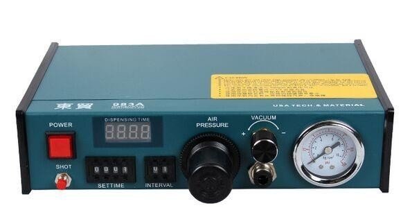 High Quality YINATE 220V Digital Display Automatic Glue Dispenser Machine 983A Electric Auto Adhesive Glue Dispenser