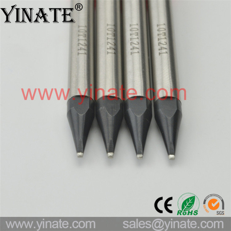 High Quality DC48V - 101mm -Copper DS-10PAD03-E08 / DCS-10D Apollo Seiko Soldering Tips for Apollo Seiko Soldering Robot