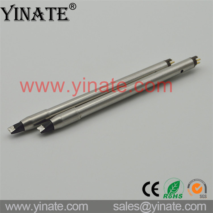 Lead Free Black Apollo Seiko Soldering Tip DN-40GDV17-BZ30 / DCN-40DV1-2 Solder Iron Head Cartridge Electric Solder Tips