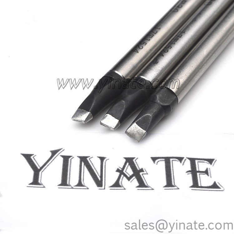 Lead Free Black Tip Copper DS-50PDS-E40 / DCS-50D Apollo Seiko Replacement Soldering Tips Cartridge for Soldering Robots
