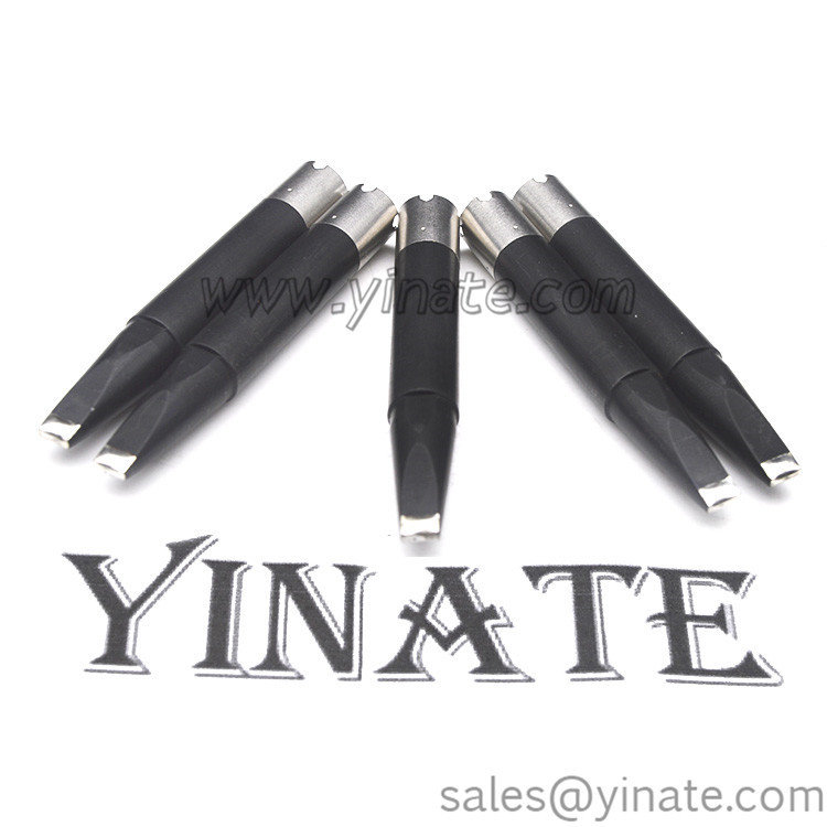 P6D-R Soldering Tips Cross Bit for Japan Unix Soldering Robots Lead Free Solder Tips Japan Unix Tip Soldering Heads