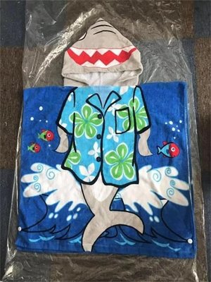 Cotton Kids Wholesale Hooded Poncho baby hooded Beach Towel YKT7058 supplier