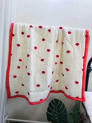 soft cotton baby quilt supplier