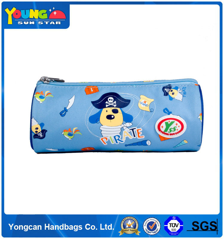 OEM Yes Novelty and Office&School Pencil Schools&Offices Use POLYESTER blue pencil case for kids