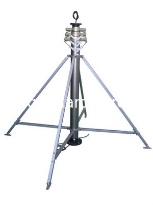 with trolley base 6--18m telescopic antenna towers and lightweight antenna mast 2mm wall 6063 aluminum with tripod stand
