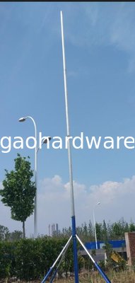 3--18m telescopic antenna towers and lightweight antenna mast 2mm wall 6063 aluminum with tripod stand