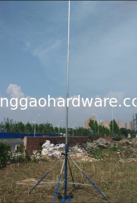 endzone camera motorized Pan & Tilt head for aerial photography mast ground based aerial videoing endzone film alu pole