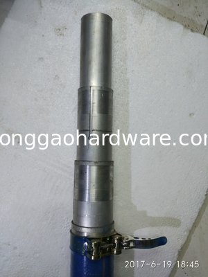 6--10m push-up mast  telescopic antenna towers and lightweight antenna mast 2mm wall 6063 aluminum with tripod stand