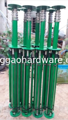 Lightweight Push Up Telescopic Mast aluminum telescopic pole antenna tower 6 meter 18 meter hand push up with trolley