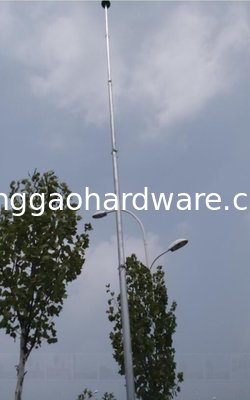 40ft telescoping mast  20ft telescopic pole for Ground based elevated aerial photography system aluminum mast
