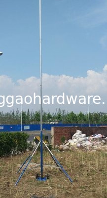 40ft telescoping mast  20ft telescopic pole for Ground based elevated aerial photography system aluminum mast