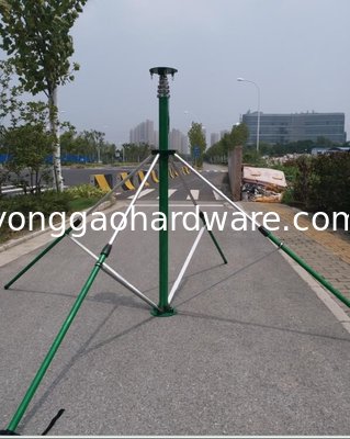 9m aerial photography mast telescopic mast 30ft for elevated camera hand push Telescoping mast for aerial photography