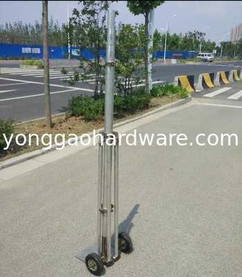 9m aerial photography mast telescopic mast 30ft for elevated camera hand push Telescoping mast for aerial photography