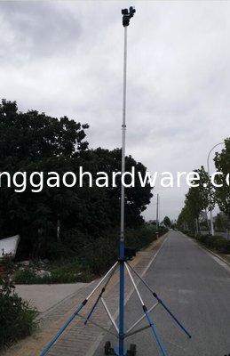 ground based aerial photography mast & telescopic video camera pole 30ft