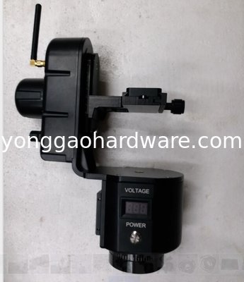 with wireless control pan-head hard aluminum alloy tube mast 5 m ground based telescopic mast photography