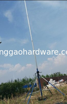 3--18m telescopic antenna towers and lightweight antenna mast communication tower