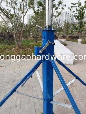 portable crank up mast light pole 6-9 meters antenna tower