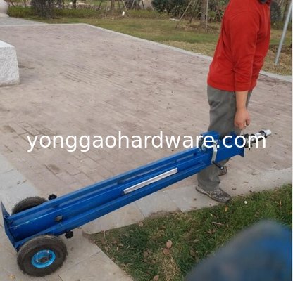 winch up light tower out door telescopic light mast 9 meter crank up mast