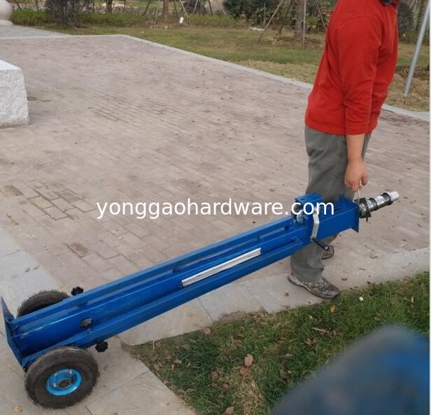 winch up light tower out door telescopic light mast 9 meter crank up mast