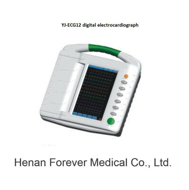 12 Chennels Pathological Analysis Equipments Type Holter ECG