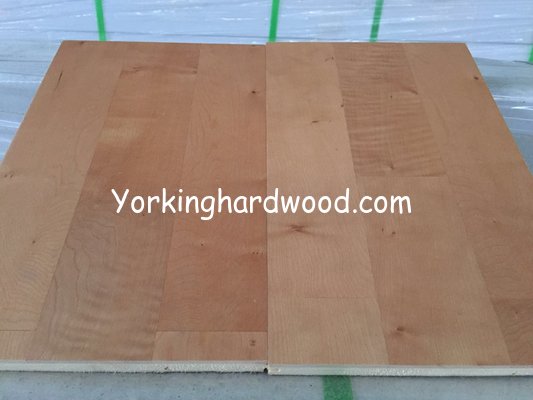 3 strip 3 layer maple wood flooring