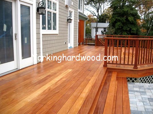 South America origin cumaru hardwood decking