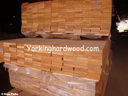 smooth golden teak wood decking boards