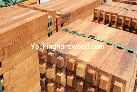20x90mm light yellow merbau real wood deck flooring
