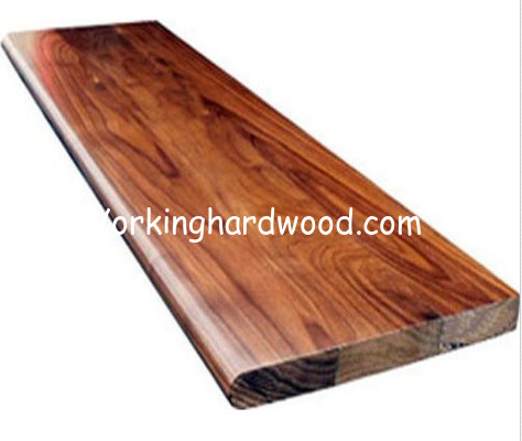 20-38mm asian walnut solid wood stair treads