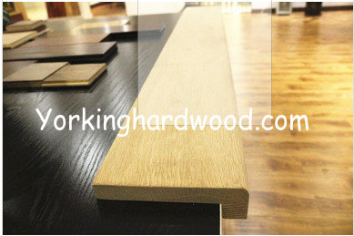 cheap smooth prefinished walnut stair treads
