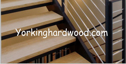 natural unfinished white oak solid wood stair tread