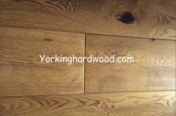 Rustic engineered oak parquet