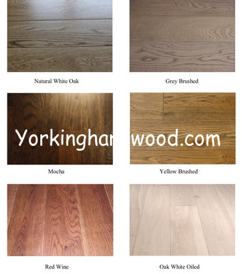 Rustic engineered oak parquet