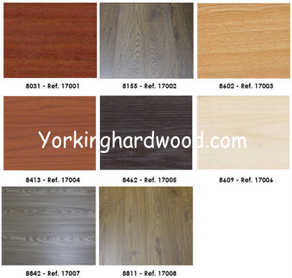 8mm laminate cheap parquet flooring in different stain