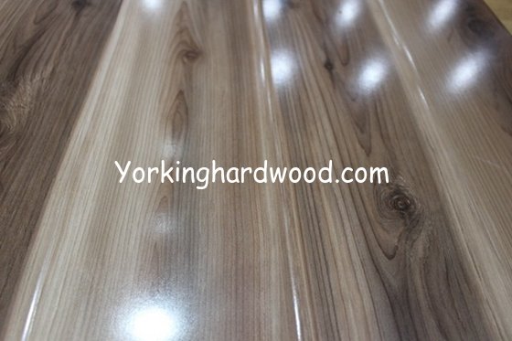 high gloss laminate wood floor for indoor use