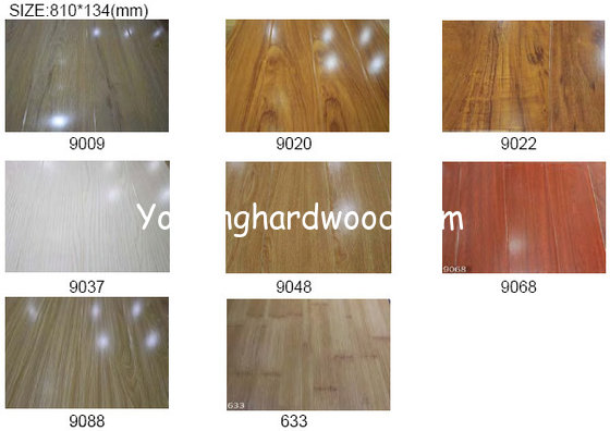 high gloss HDF laminate flooring