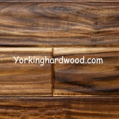 Hand scraped acacia hardwood flooring