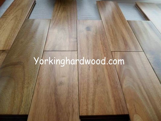 Acacia wood flooring from Foshan of Guangzhou factory