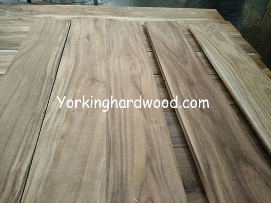 Acacia unfinished rustic hardwood flooring