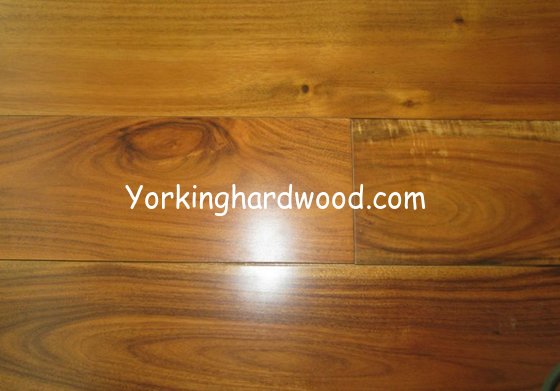 UV finished Natural Acacia hardwood flooring