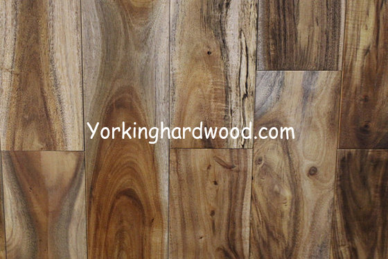 Light color Natural Acacia hardwood flooring