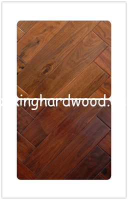 tobacco road acacia walnut flooring in herringbone design