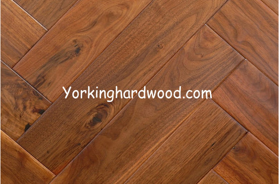 tobacco road acacia walnut flooring in herringbone design