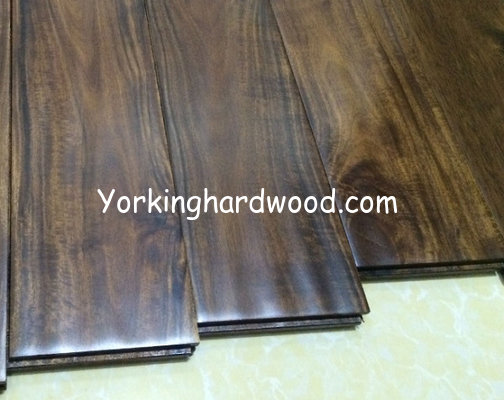 hand scraped short leaf acacia hardwood flooring