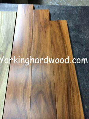 Satin Gloss acacia in tigerwood grain look